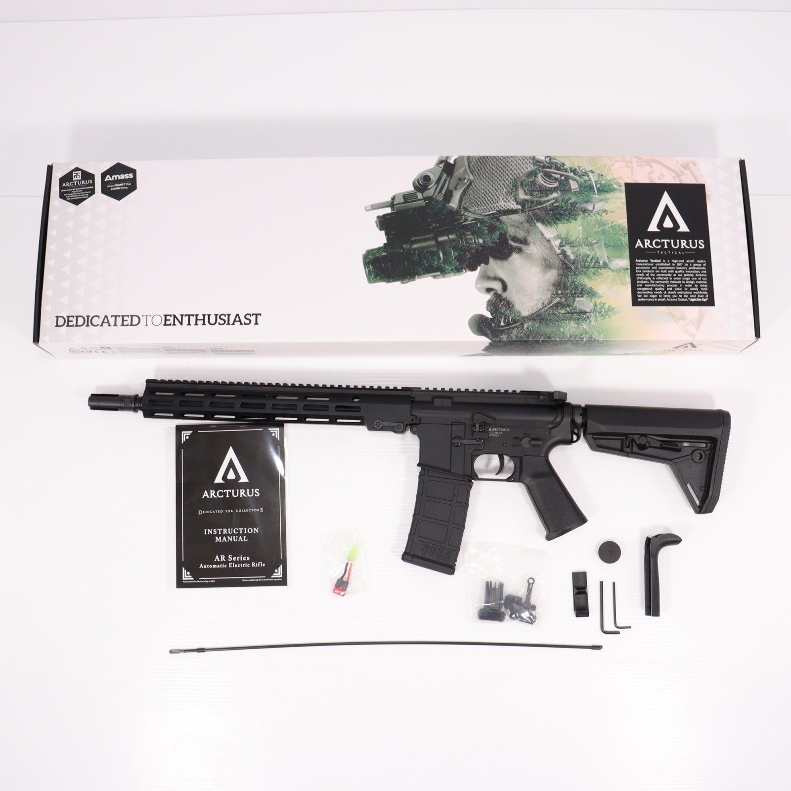 【販売価格¥33,041】【中古即納】ARCTURUS(アークタウラス) 電動アサルトライフル Saber URGI MK16 13.5インチ ...