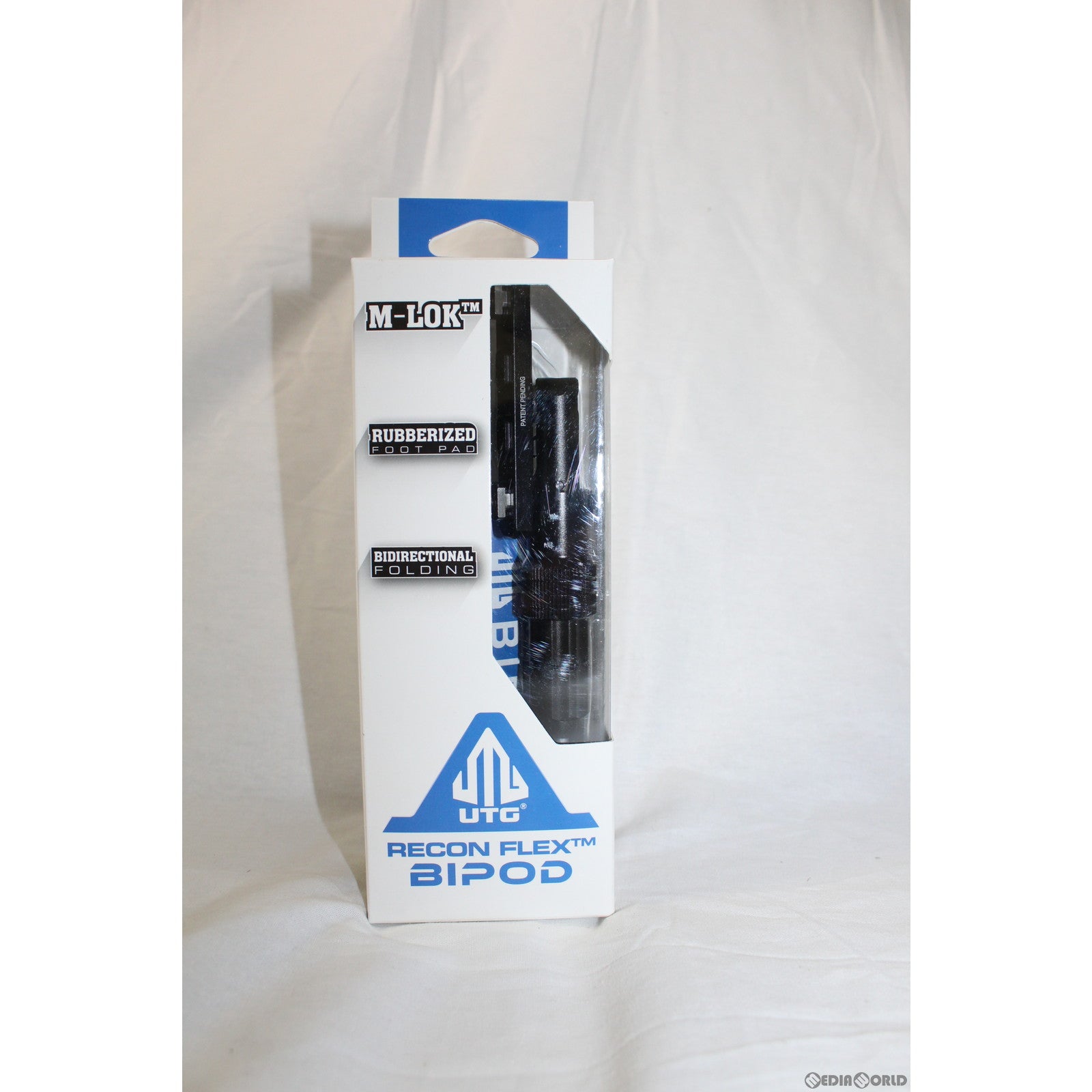 【販売価格¥12,730】【新品即納】LEAPERS(リーパーズ) UTG リーコン フレックス M-LOK バイポッド マットブラック 5. ...